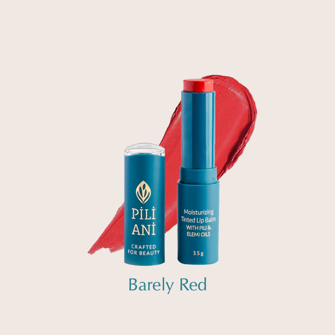 Moisturizing Tinted Pili Lip Butter | Barely Red – Pili Ani PH