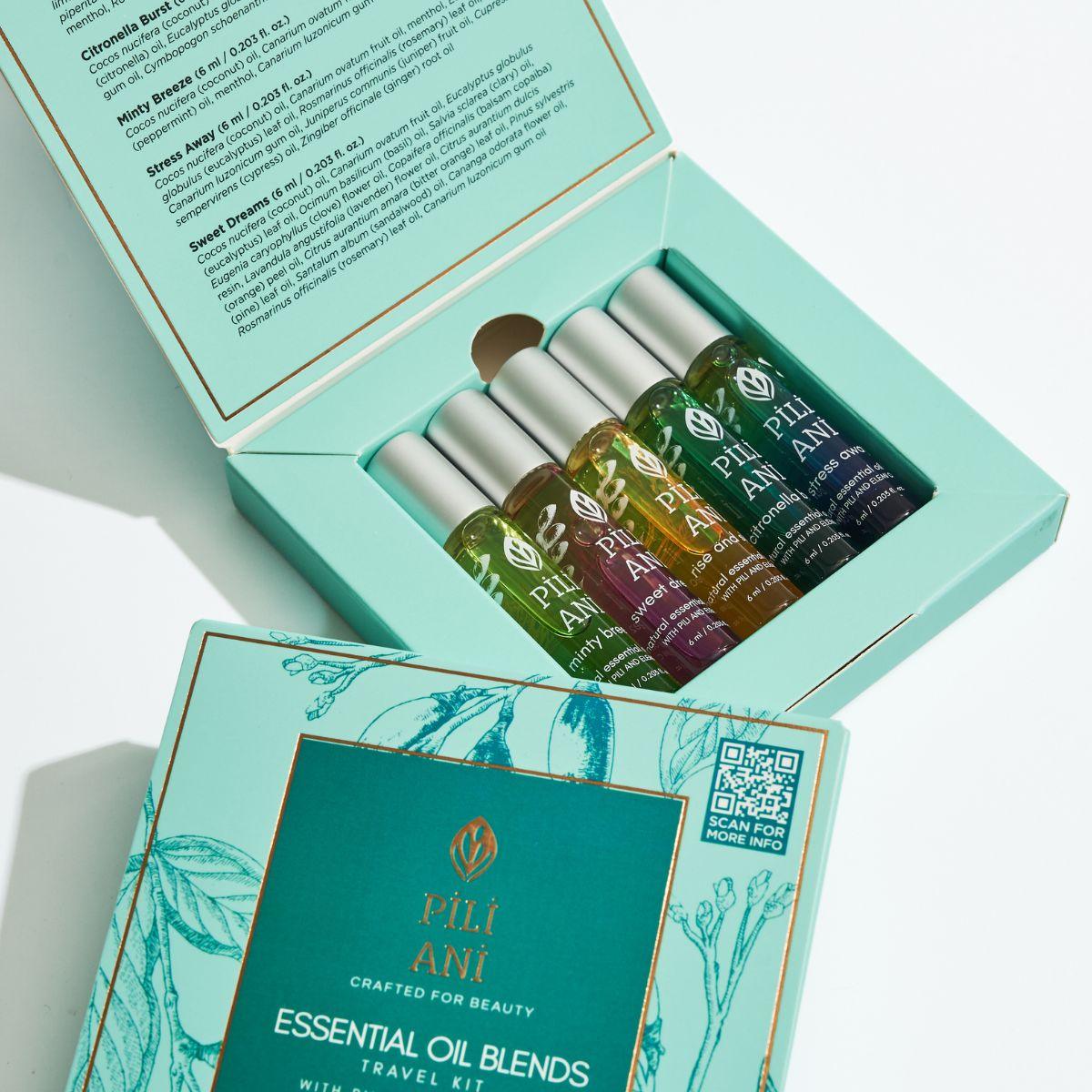 Essential Oil Blends Travel Kit (6ml) – Pili Ani PH
